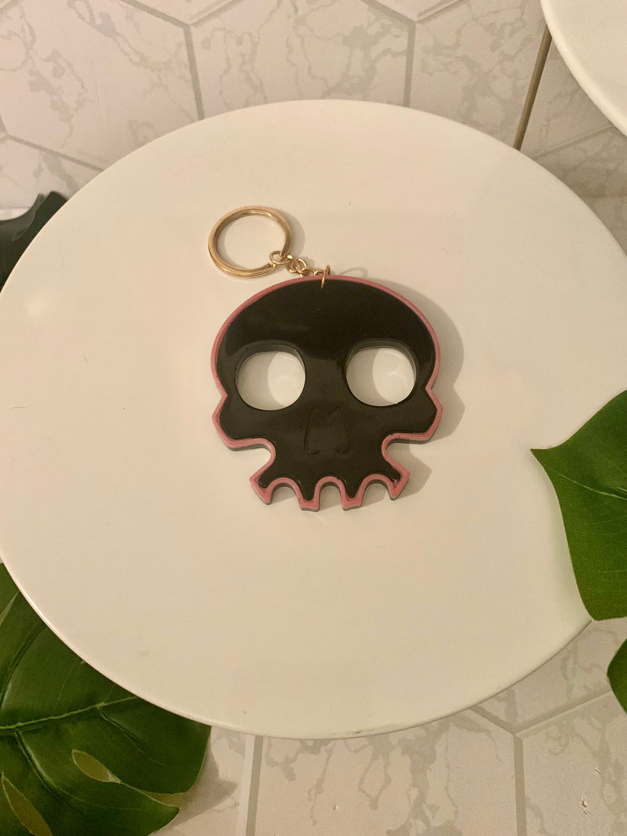 Skull Self Defense Keychains – La Isla Crafts